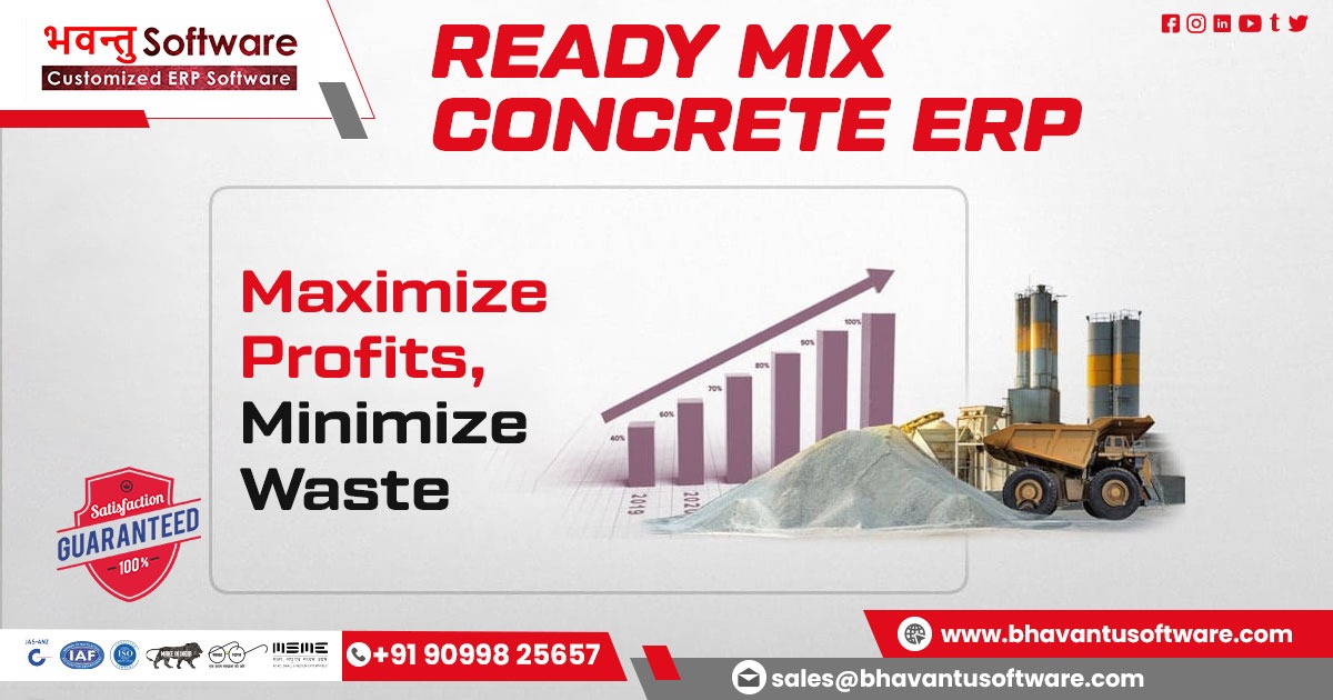 Ready Mix Concrete ERP Software in Gurugram - Bhavantu Software