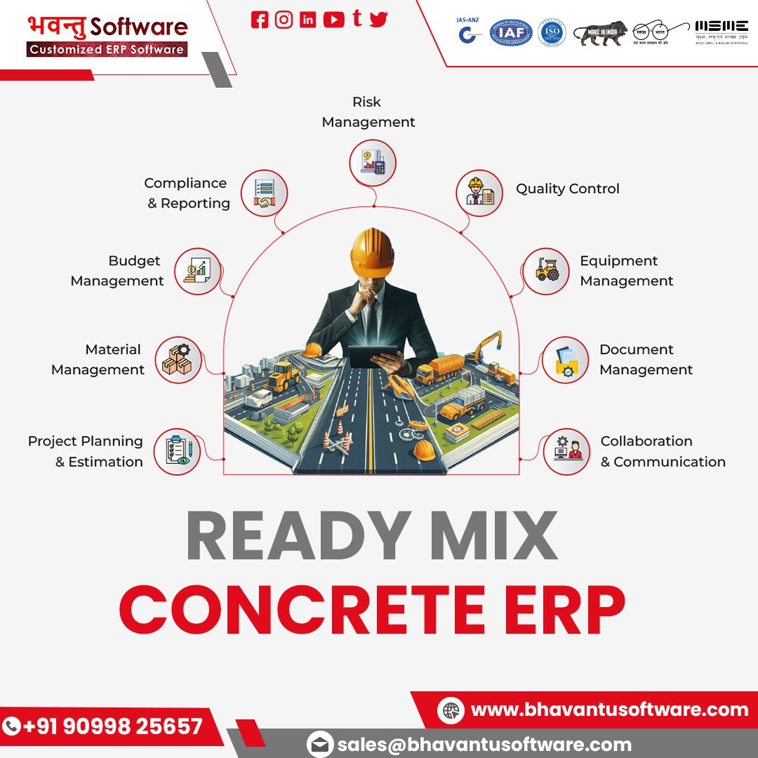 RMC ERP Solution in Gurugram - Bhavantu Software