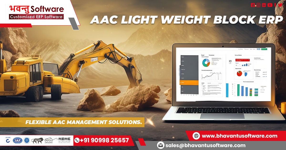 AAC Light Weight Block ERP Solution in Howrah - Bhavantu Software
